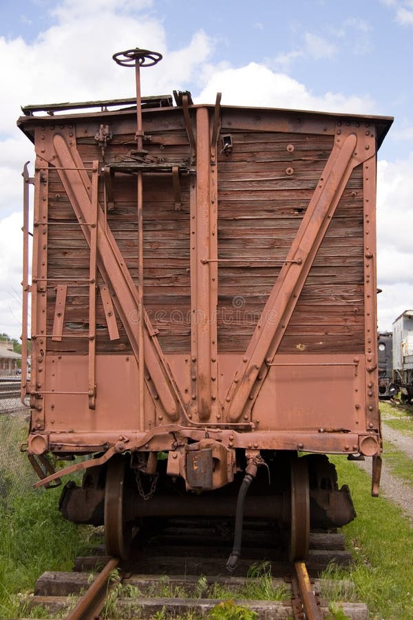 Train car stock photo. Image of railroad, ladder, wheel - 836048