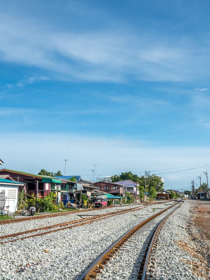 Train car stop at station stock photo. Image of park - 75400116
