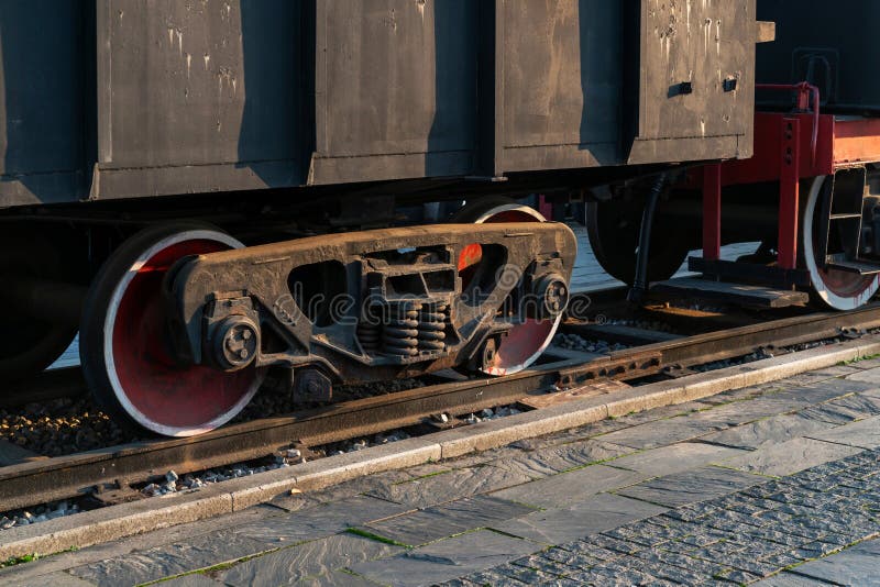 Train Car Undercarriage, Passenger Train, Freight Train Stock Image ...