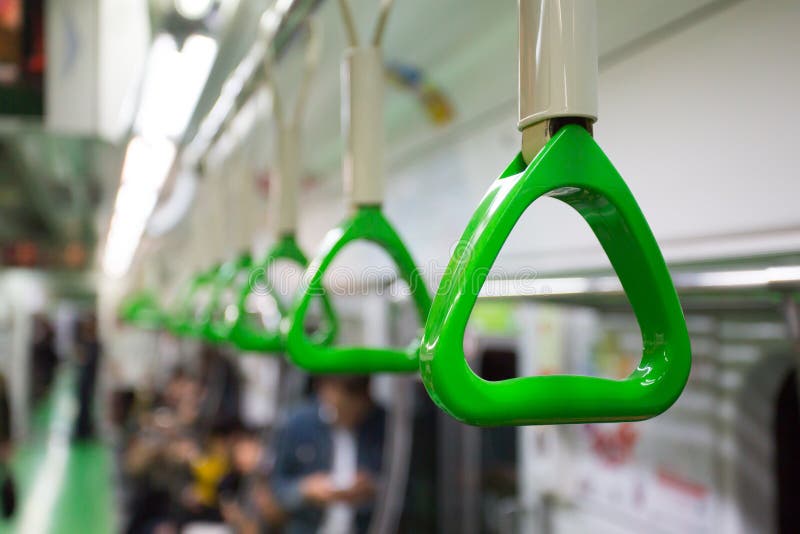 Train Carriage Handle stock photo. Image of pole, plastic - 51233572