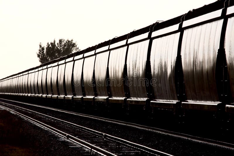 Train Cars stock photo. Image of railway, railroad, steel - 27624694