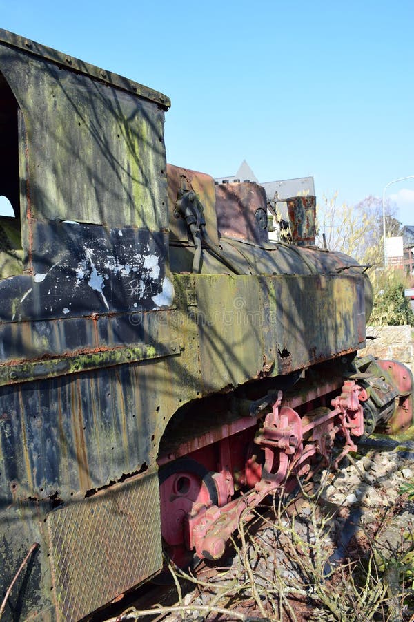 Train Cemetery, Train Graveyard, the Old Train, Rusty Old Steam Train ...
