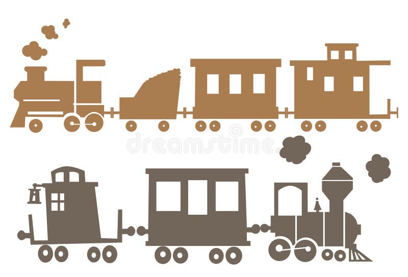 Train clipart stock vector. Illustration of journey, travel - 19278343