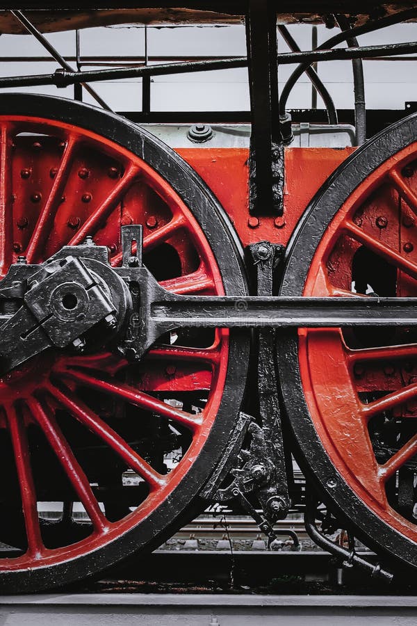 Train Close Up. Wheels of the Train Stock Photo - Image of train ...