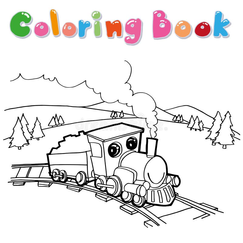 Driver Dan Story Train Coloring Pages