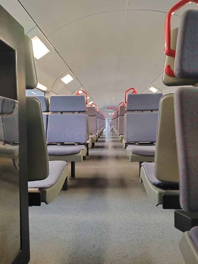 Train. Commuter Train Empty of People. Train Photography Stock Image ...