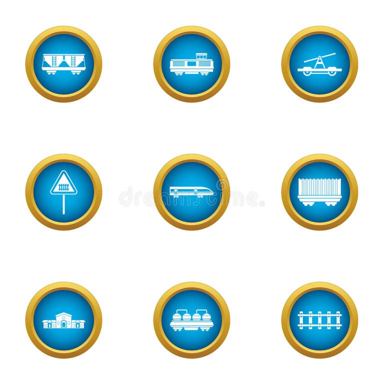 Train Composition Icons Stock Illustrations – 250 Train Composition ...
