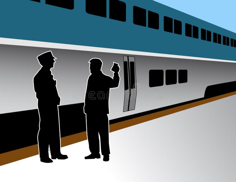 Train Conductor Clip Art Stock Illustrations – 69 Train Conductor Clip ...