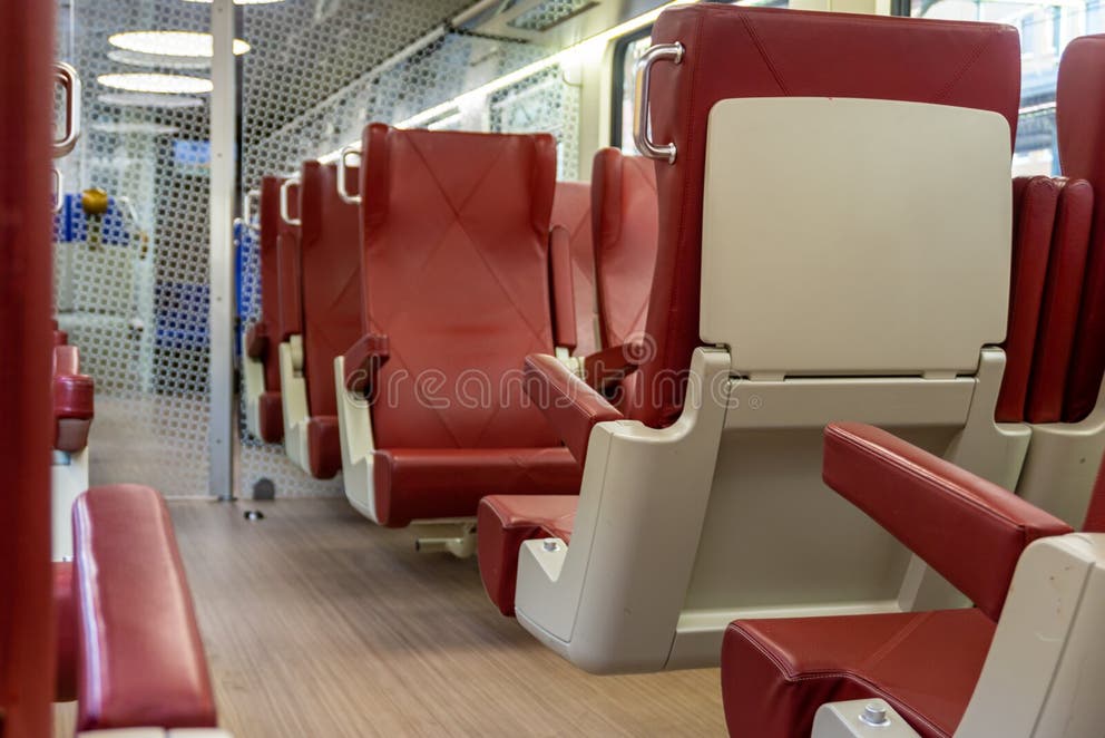Train Coupe stock image. Image of trip, interior, comfortable - 157124589