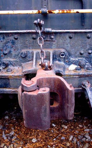 Train Coupler stock image. Image of transportation, railroad - 8208311