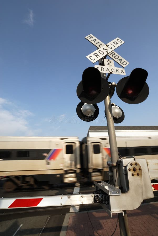 Train Crossing stock image. Image of blur, transit, crossing - 3284759