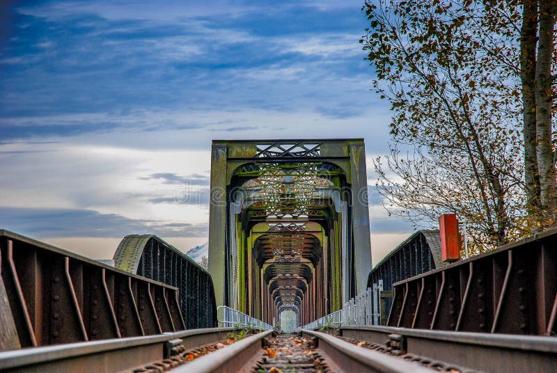Pedestrian Rail Crossing stock photo. Image of platform - 261840