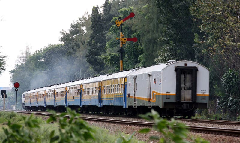 Train stock image. Image of train, locomotif, railway - 31918247