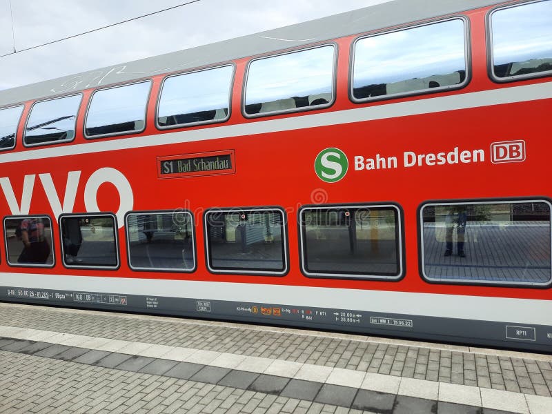 Train Dabble Deck Db S-Bahn Dresden Editorial Photo - Image of ...