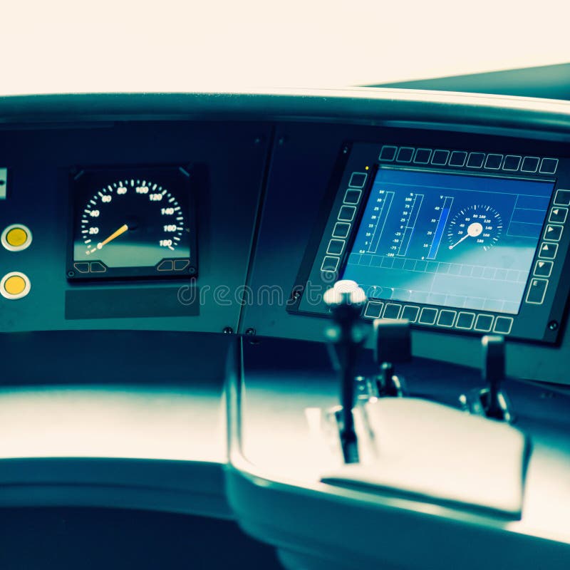 Train Dashboard stock image. Image of electricity, switch - 221782817