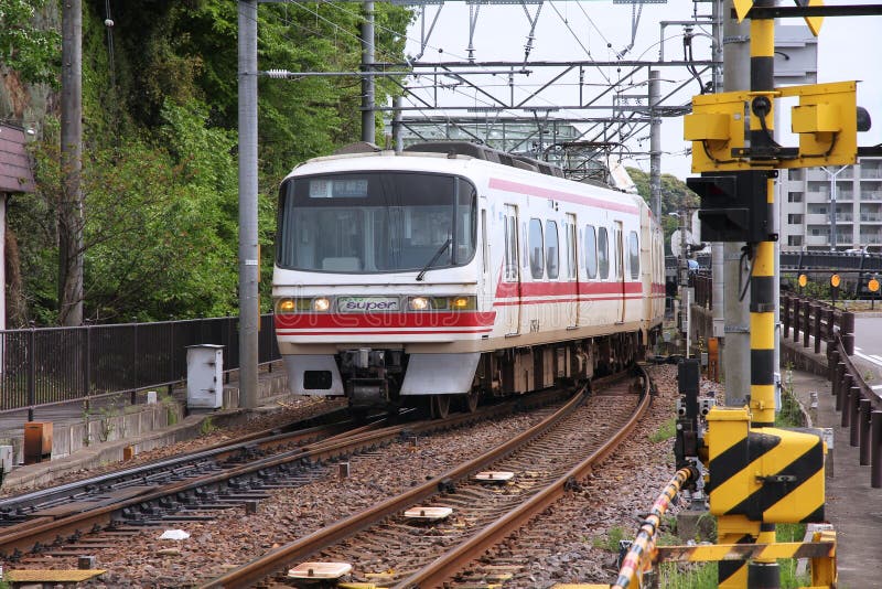 Meitetsu Limited Express Travel on Toyohashi Line Au Japon. Train ...