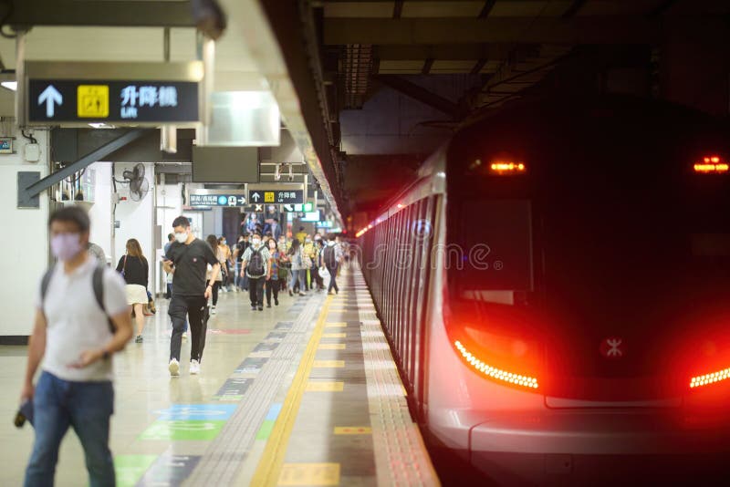 Train is Departing from Old Hung Hom Station in Hong Kong Editorial ... Train is Departing from Old Hung Hom Station in Hong Kong Editorial ...