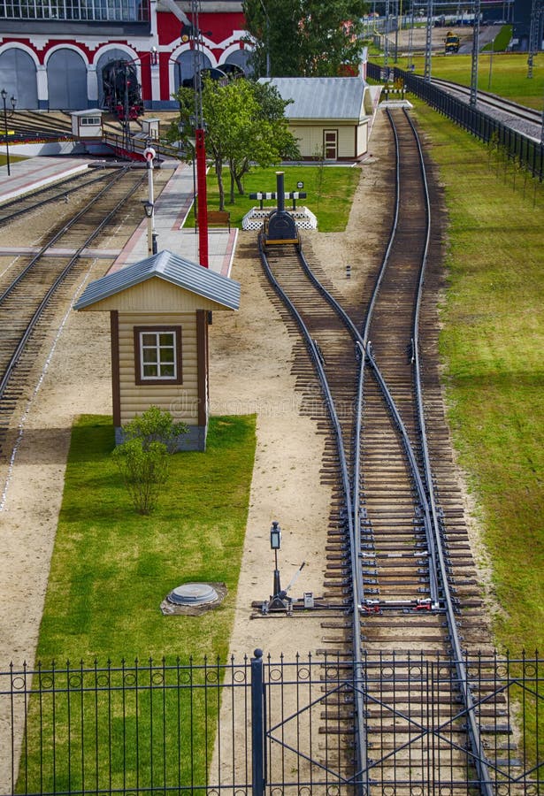 Train depot stock image. Image of platform, equipment - 58212211