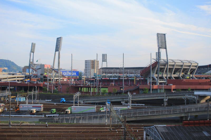 The Train Dock at Hiroshima Japan Editorial Photo - Image of harbor ...