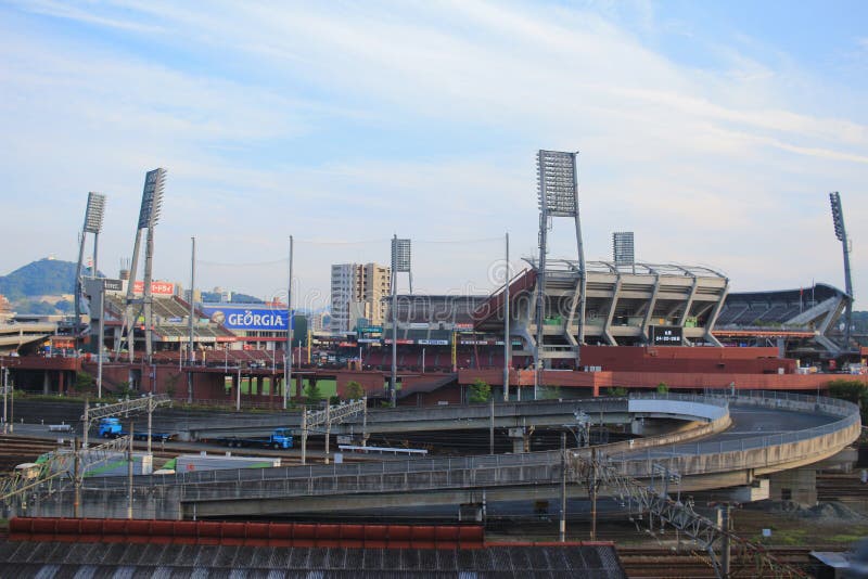The Train Dock at Hiroshima Japan Editorial Photo - Image of city, work ...