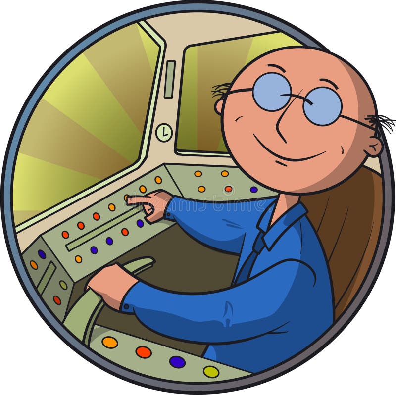 Train driver stock vector. Illustration of train, cartoon - 54045778