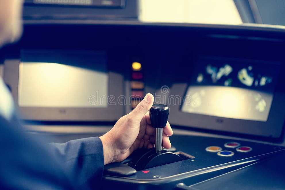 Train driver stock photo. Image of locomotive, piloting - 221782750
