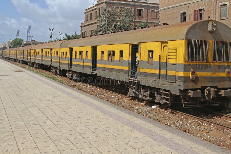 Train Egypt stock image. Image of rail, egypt, africa - 141456627