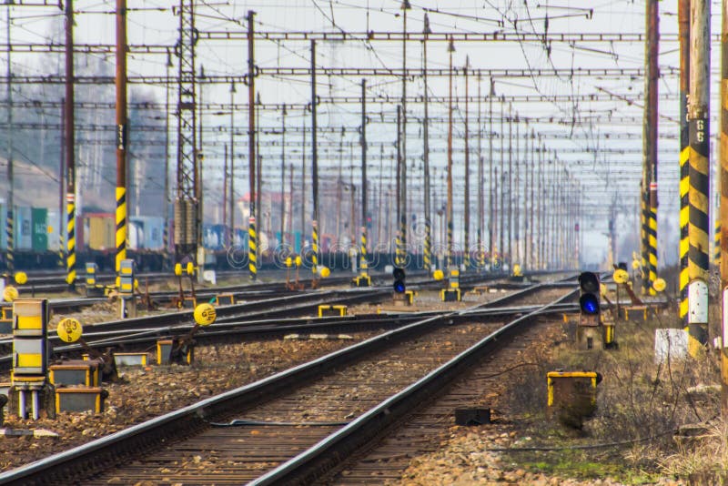 Train electric way bridge stock photo. Image of rail - 69618864