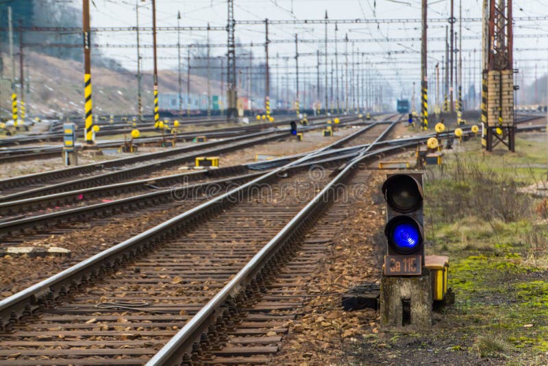 Train electric way bridge stock image. Image of business - 69619063