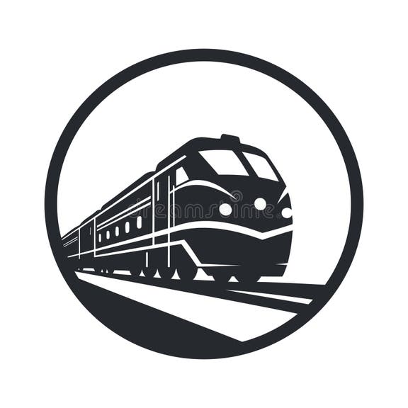 Train Emblem, Logo, Icon. Vector Stock Vector - Illustration of design ...