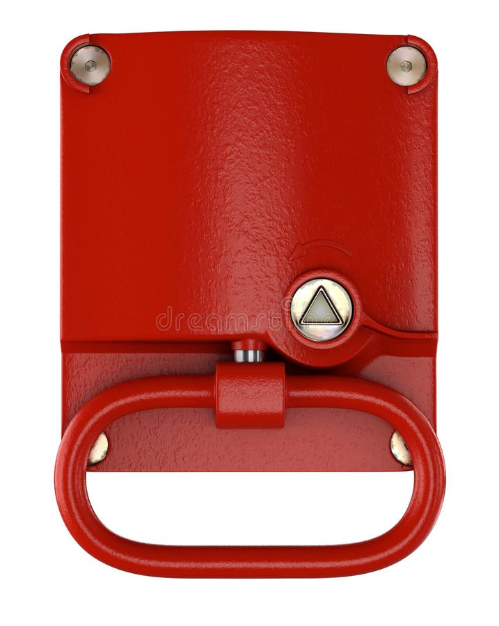 Emergency brake stock vector. Illustration of brake, safety - 28912678