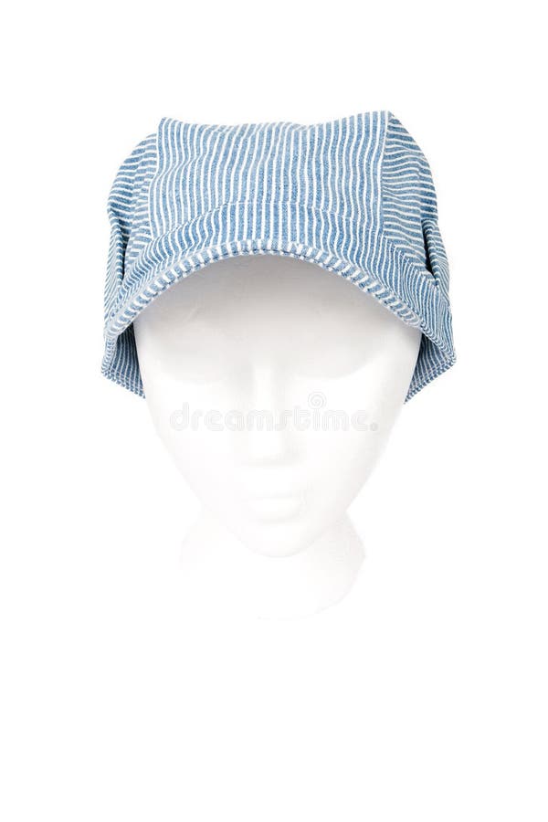 Train Engineer Hat Isolated with Clipping Path Stock Photo - Image of ...