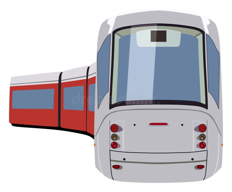 Train Front View Icon In Different Style Vector Illustration. Two ...