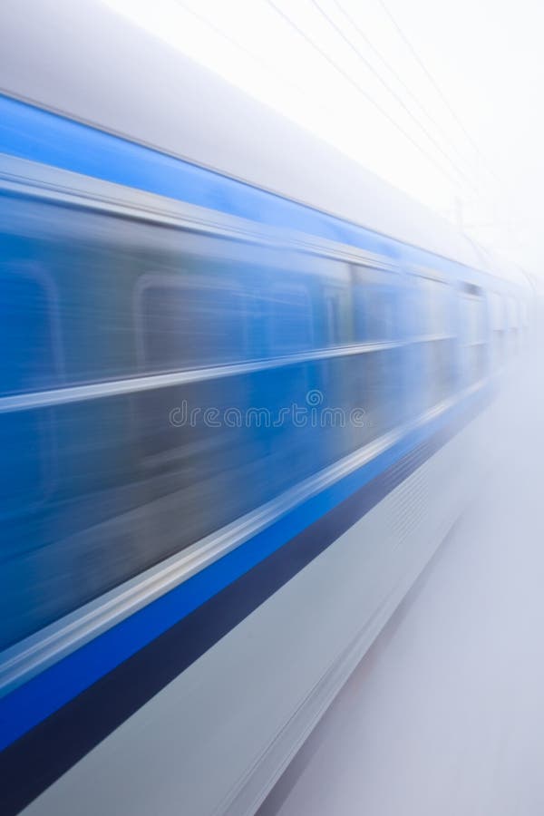 Fast train stock photo. Image of arrive, modern, blue - 4378044
