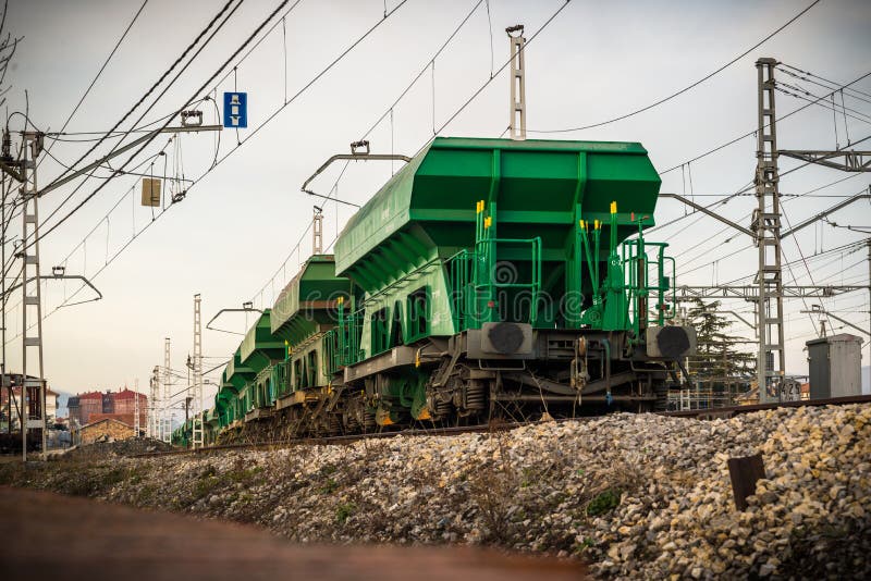 Train goods stock image. Image of stations, road, train - 88815349