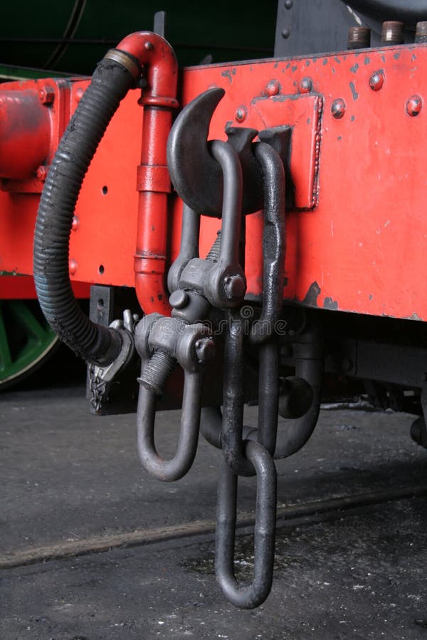 Train Hook stock photo. Image of chain, haulage, cars, train - 877466