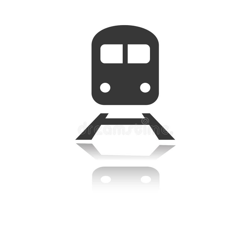 Train icon illustration stock vector. Illustration of passenger - 250745190