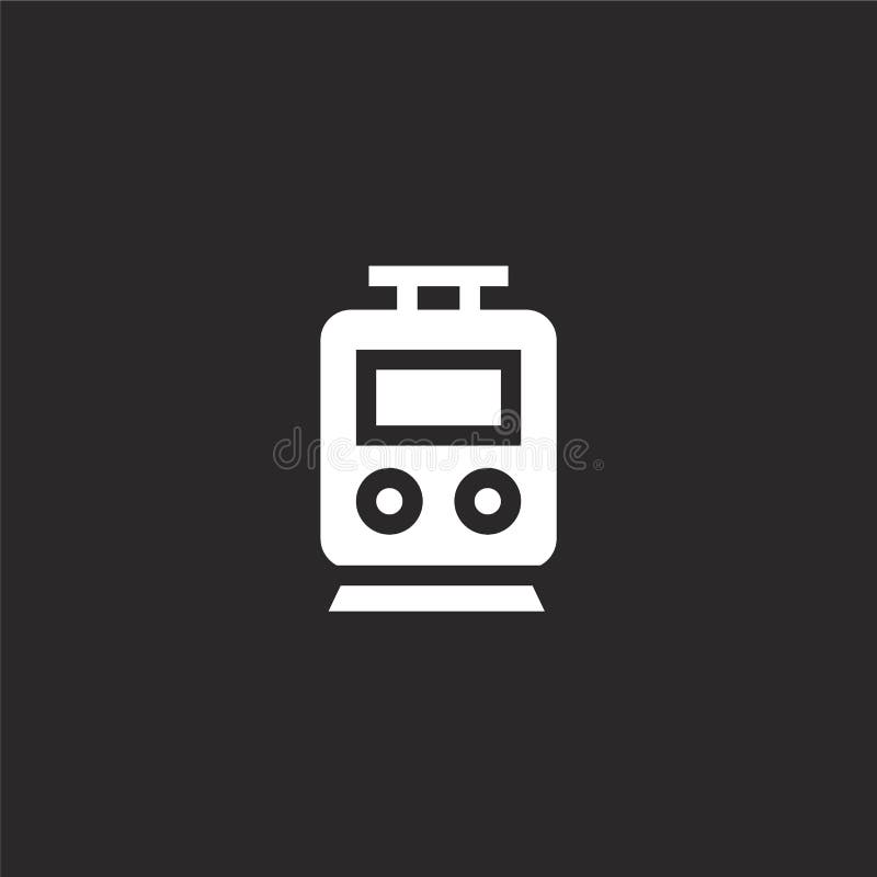 Train Icon. Filled Train Icon for Website Design and Mobile, App ...