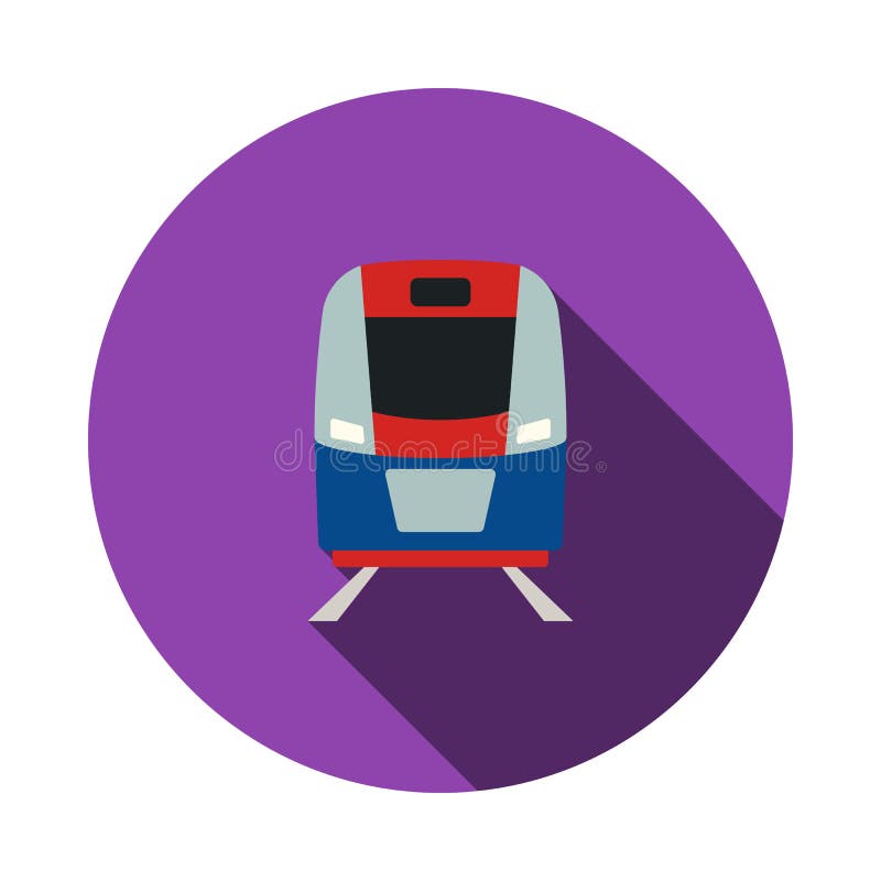 Train Icon stock vector. Illustration of speed, railway - 253532673