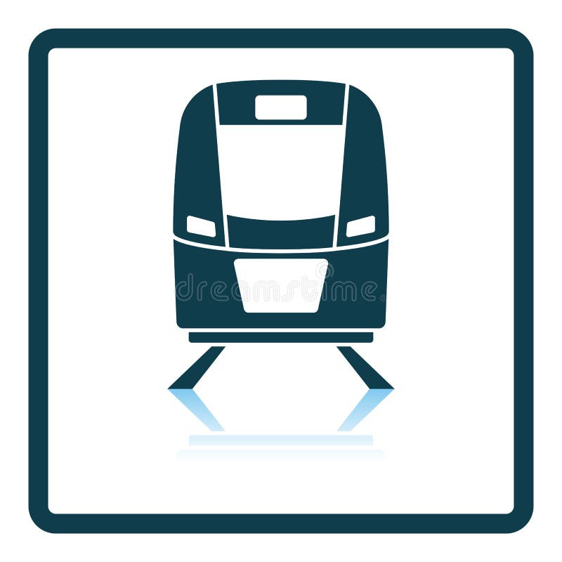Train Front View Silhouette Stock Illustrations – 546 Train Front View ...