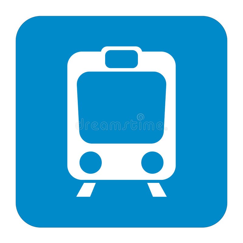 Train icon isolated stock vector. Illustration of railroad - 99344314