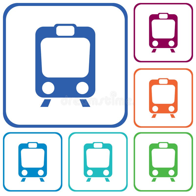 Train icon isolated stock vector. Illustration of communication - 115712390