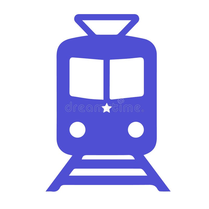 A Train Icon. Simple Element Illustration. A Train Symbol Design From ...