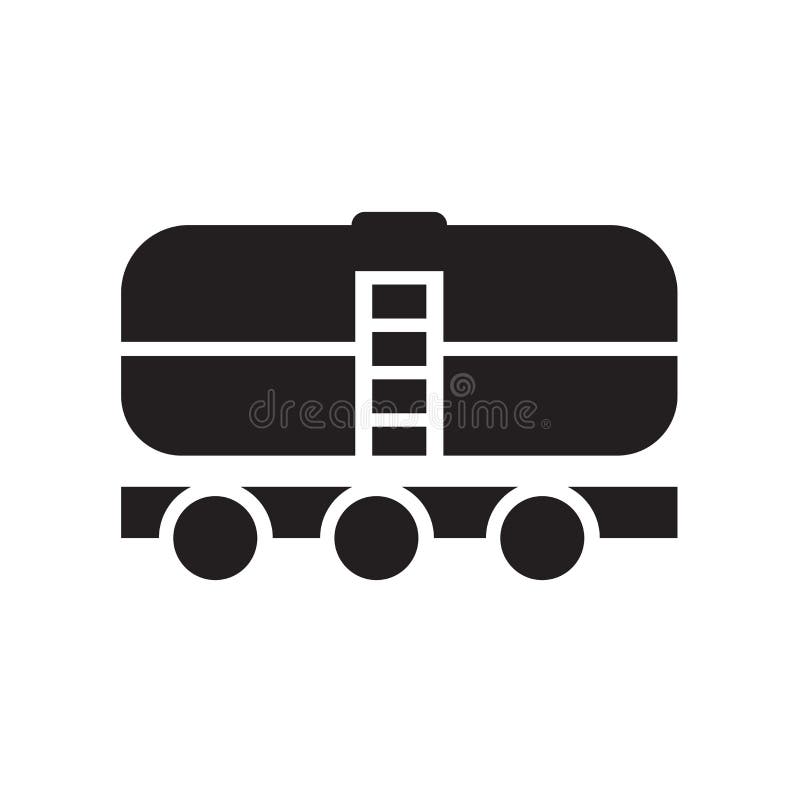 Train Icon Vector Sign and Symbol Isolated on White Background, Train ...