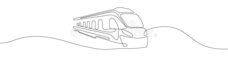 Train Icon Line Continuous Drawing Vector. One Line Travel Icon Vector ...