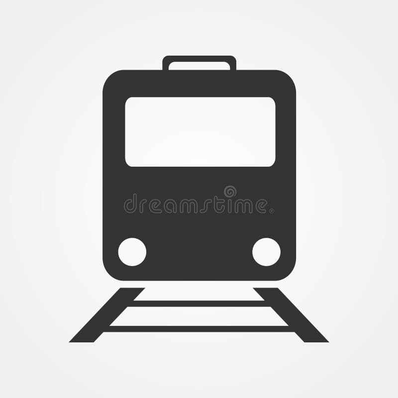 Train icon stock vector. Illustration of ecological, training - 48141951