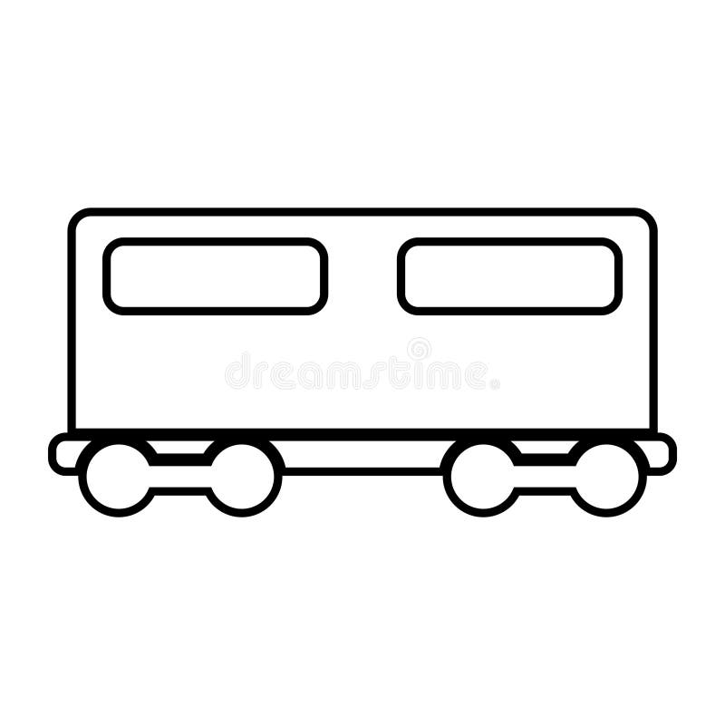 Train Carriage Vector Template Illustration Logo Stock Illustrations ...