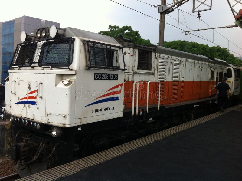 Train indonesian editorial image. Image of train, electricity - 266659635