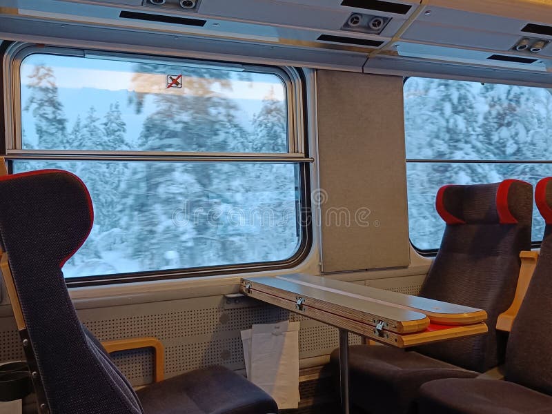 Train inside stock image. Image of country, horizon - 266508087