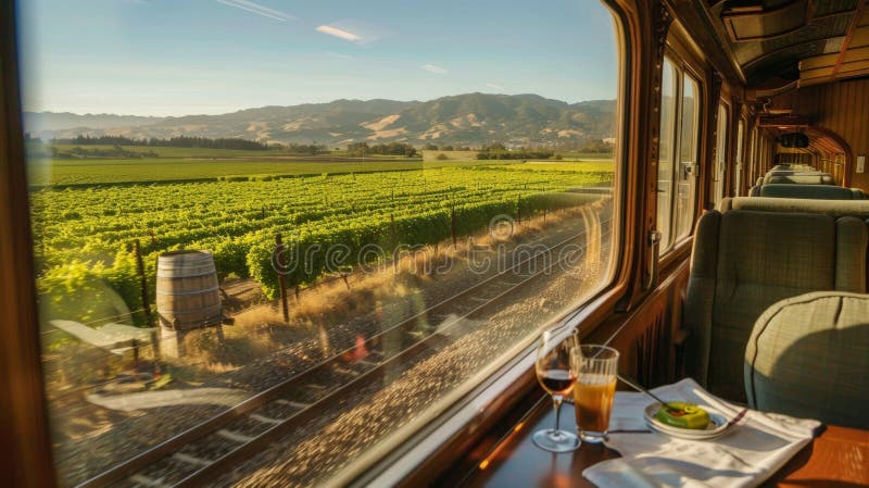 A Train Journey through Wine Country a Feast for the Eyes and the ...